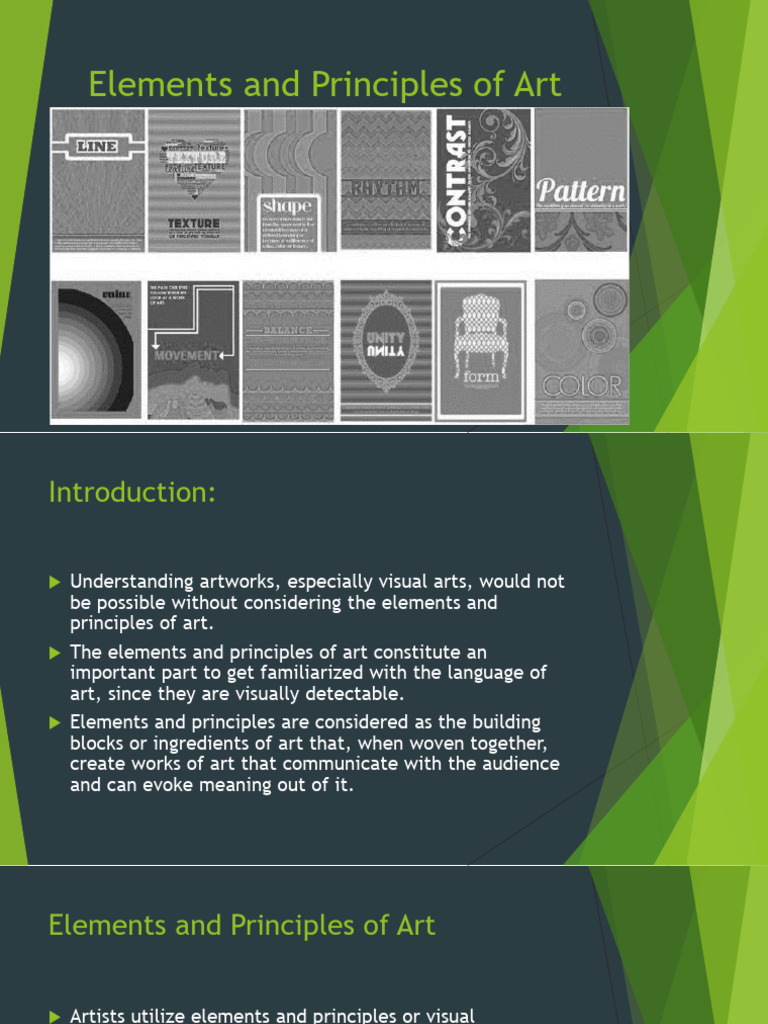 Lesson 4 AAP Elements and Principles of Art | PDF