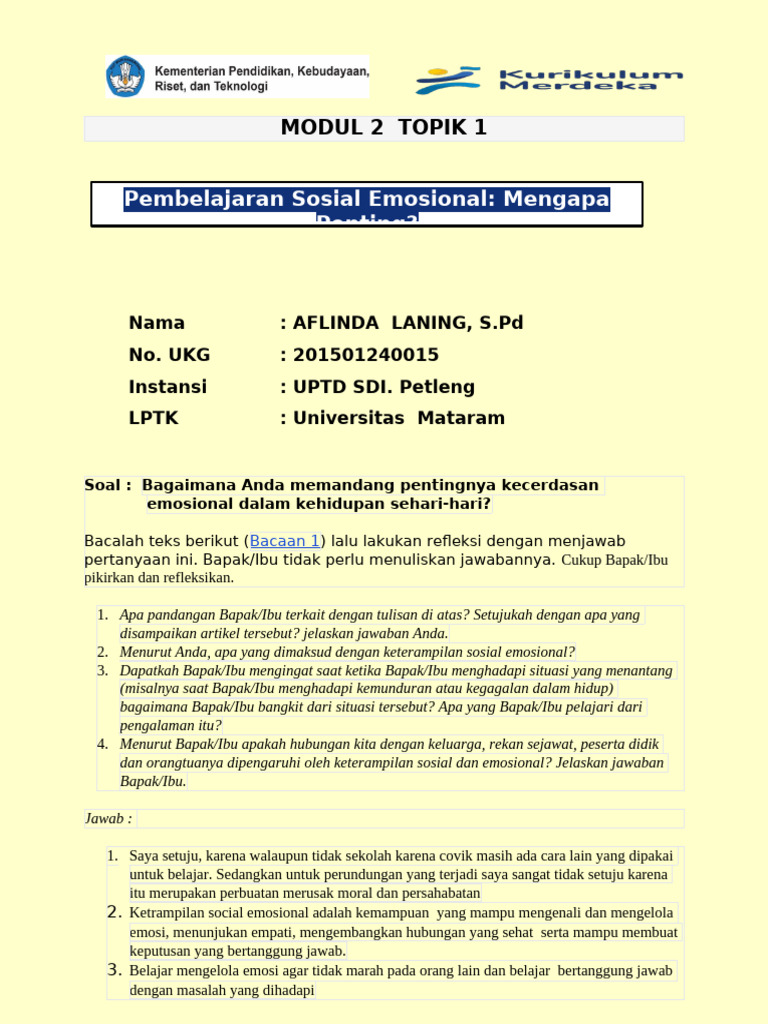 Tugas 1 OPSIONAL ok | PDF