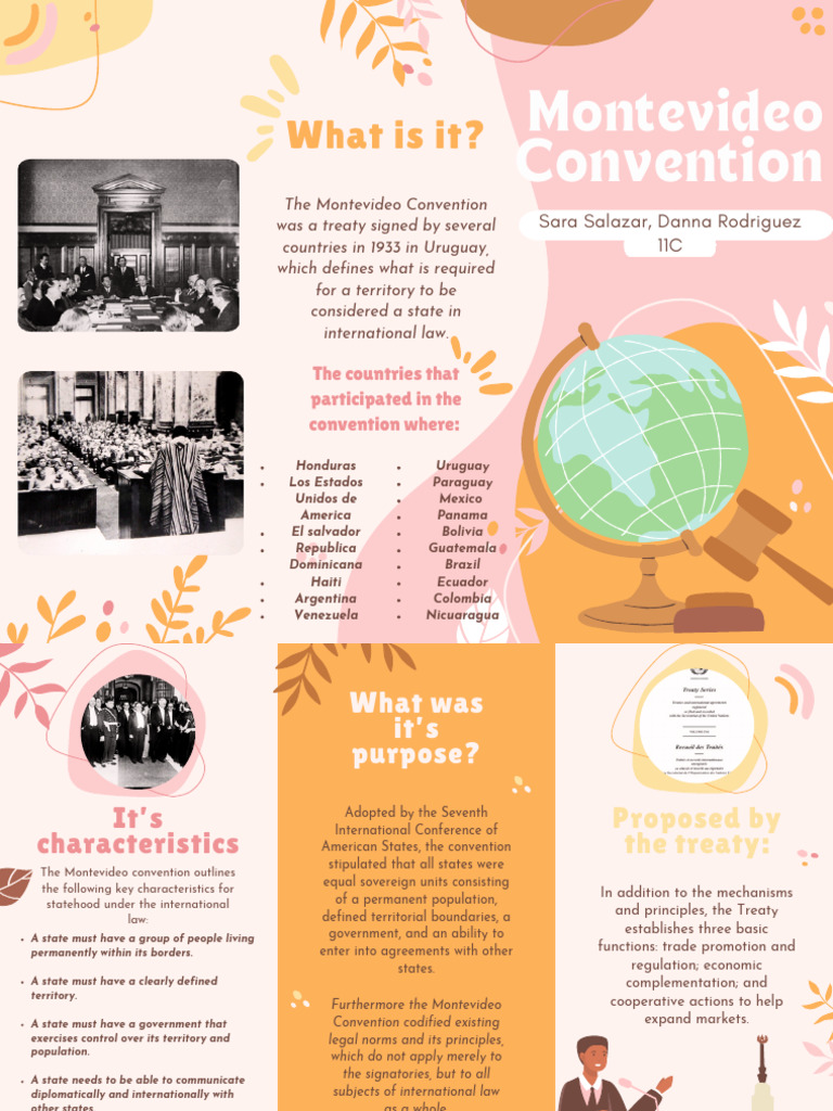 Montevideo Convention | PDF | International Relations | Politics