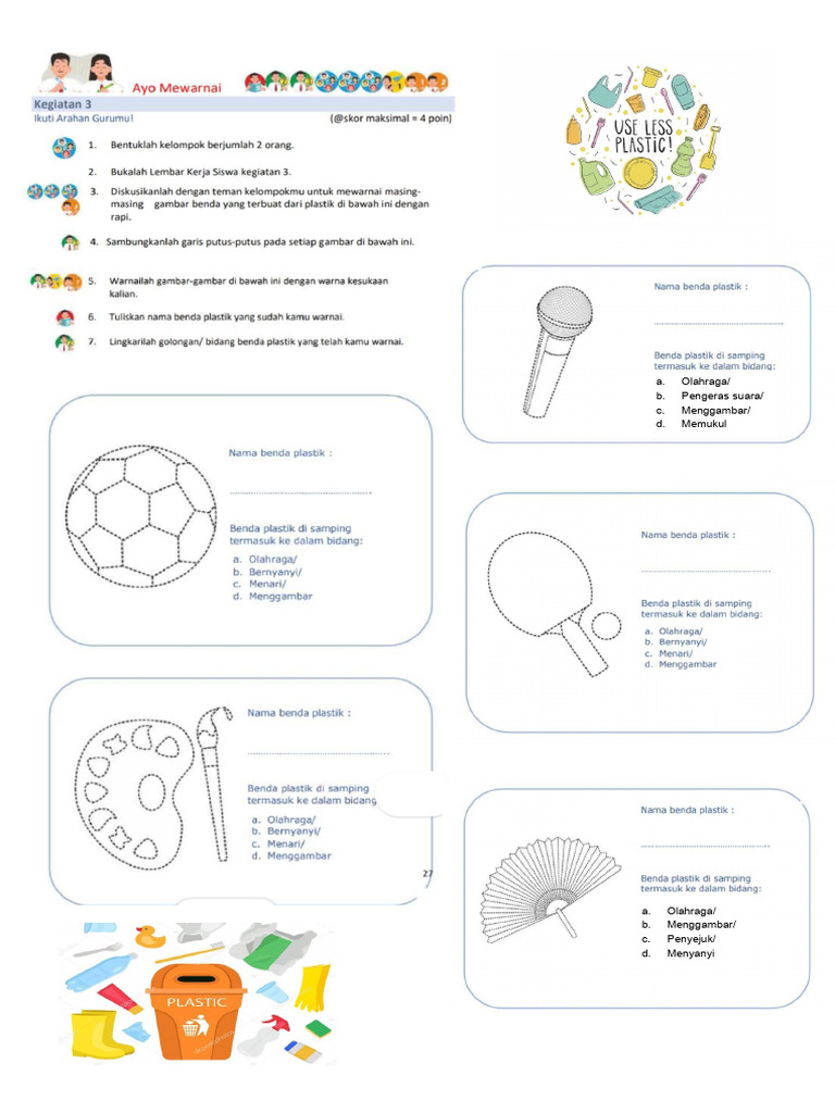 Worksheet - P5 - Fase A | PDF