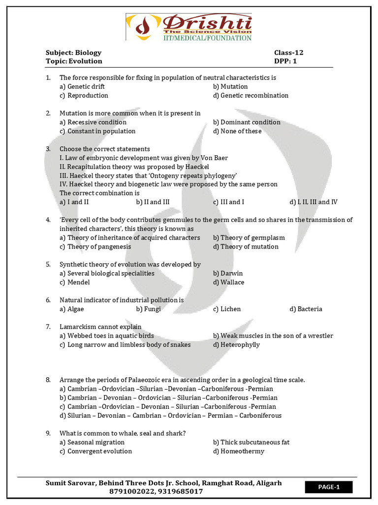 Evolution DPP-1 | PDF