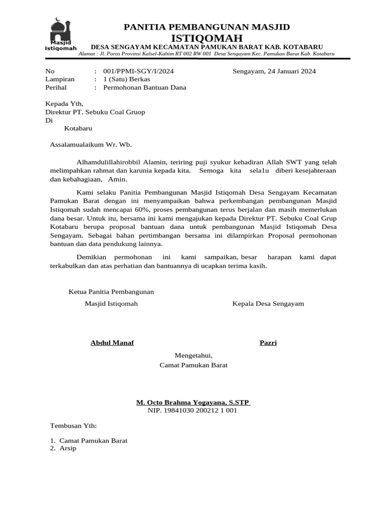 Proposal Sebuku | PDF