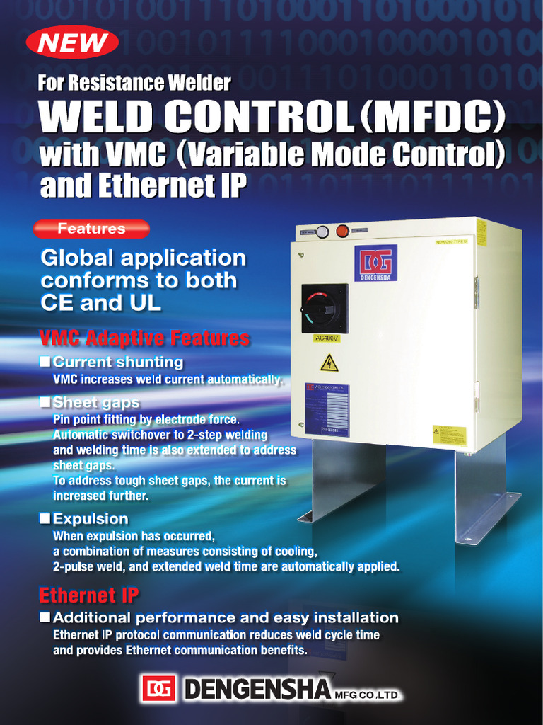 Dengensha Weld Control MFDC VMC | PDF