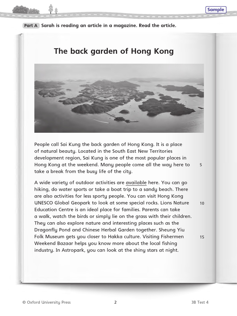 Power Up Test Papers 3b Sample | PDF