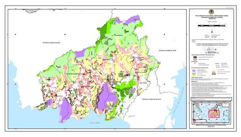 Peta Global Kalteng 21 PIAPS KALTENG | PDF
