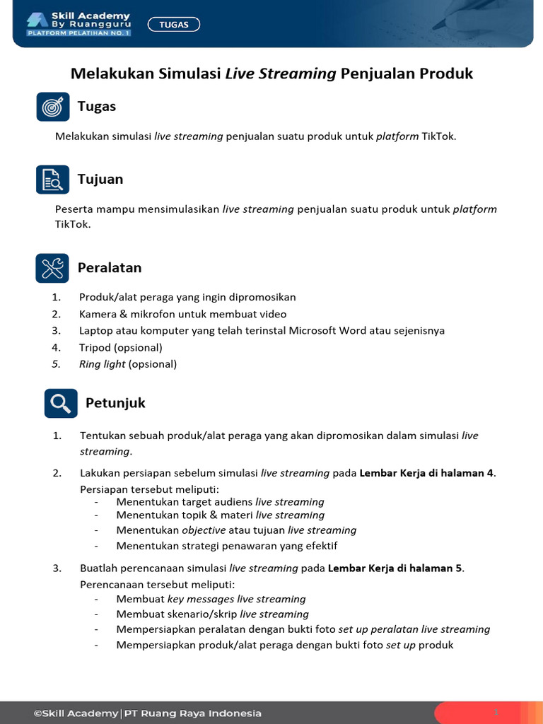 Simulasi Live Streaming | PDF