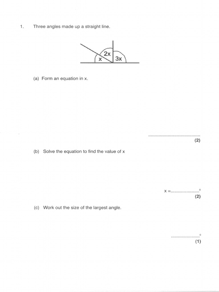 Problem Solving Algebra | PDF