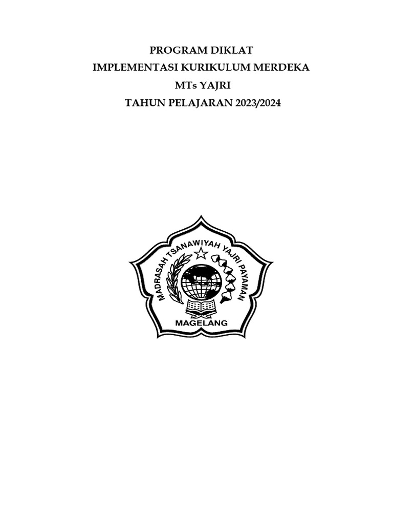 Program Diklat Ikm Mts Yajri 23-24 | PDF