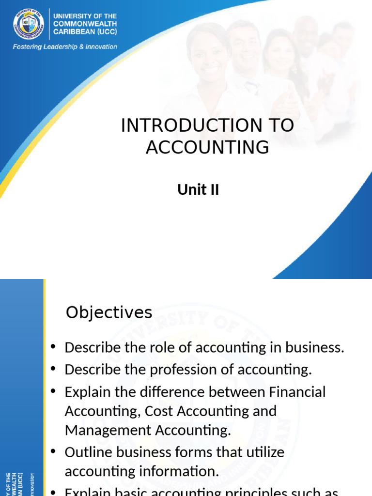 UCC - Fundamentals of Accounting - Unit 2 - Adjusted | PDF