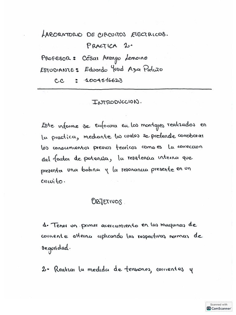 INFORME PRACTICA 2 | PDF