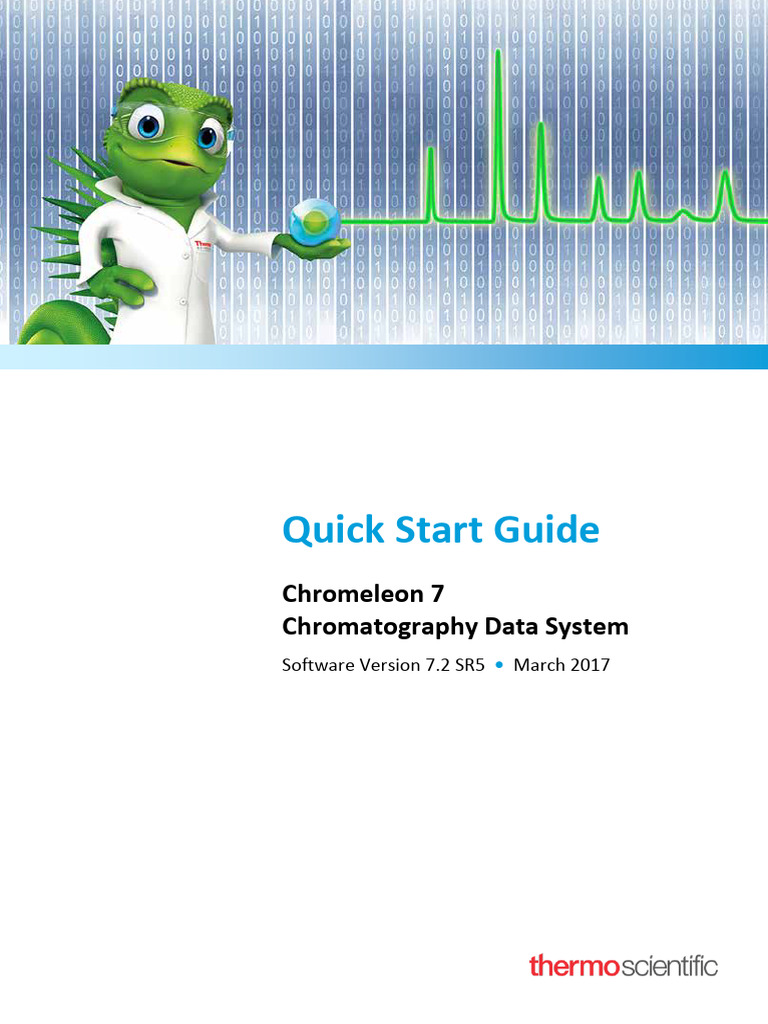 Chromeleon 7.2 SR5 Quick Start Guide | PDF