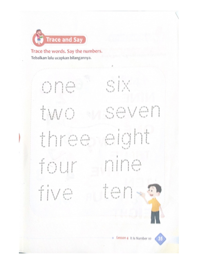 Trace and Say (1) | PDF