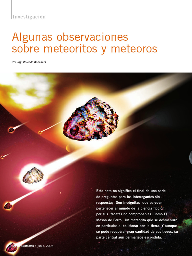 Meteoritos | PDF