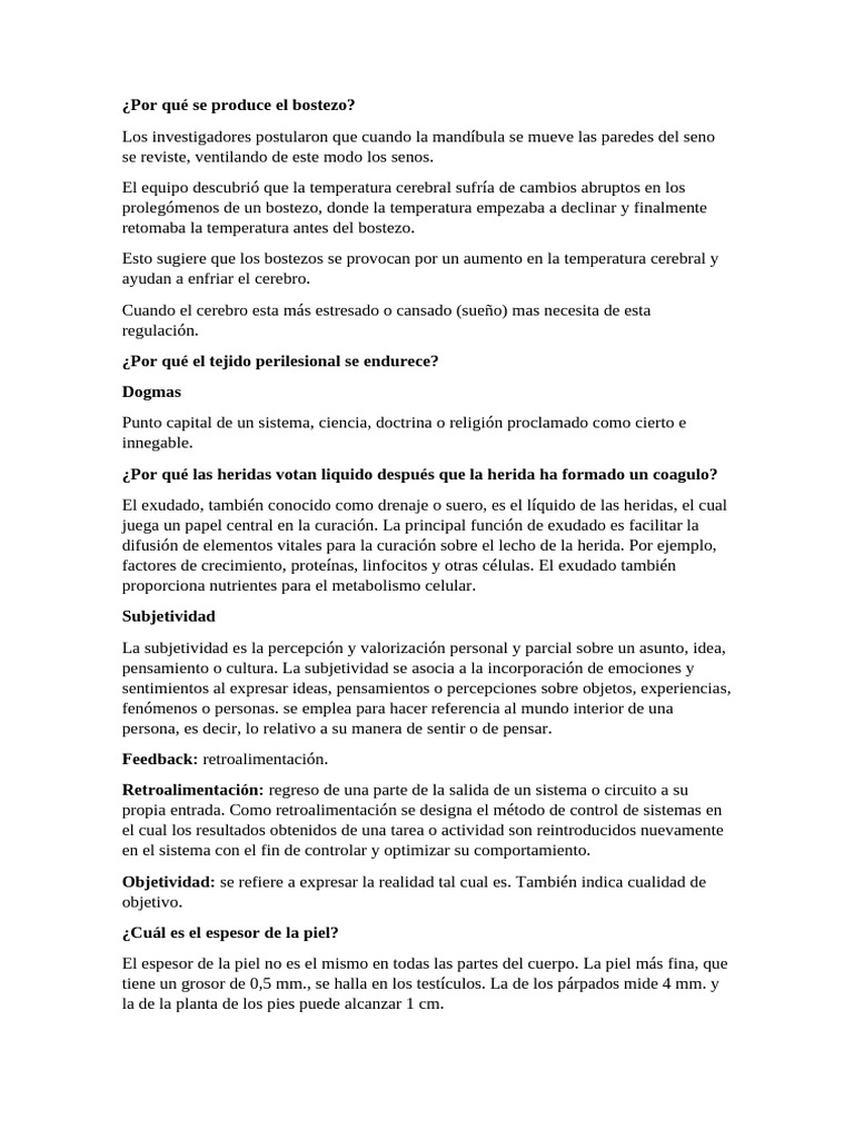 Glosario de Palabras Desconocidas | PDF