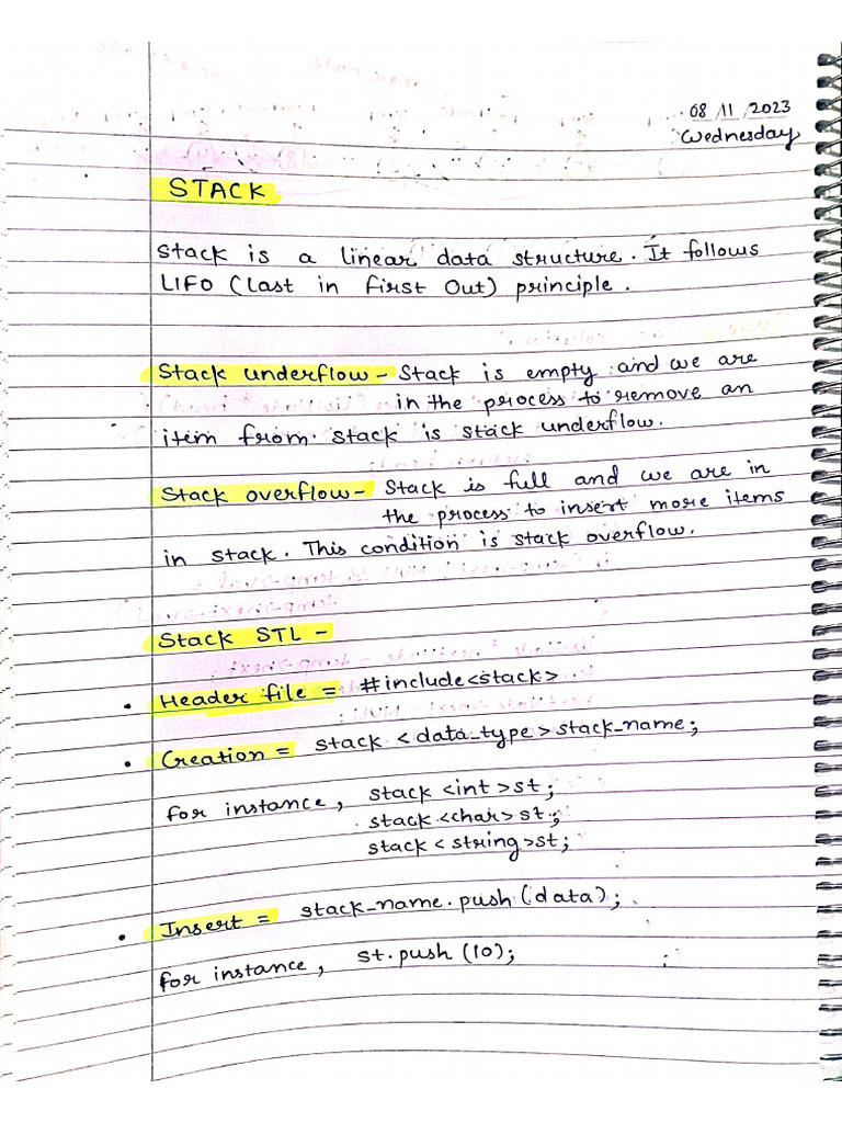 Stack 01 | PDF