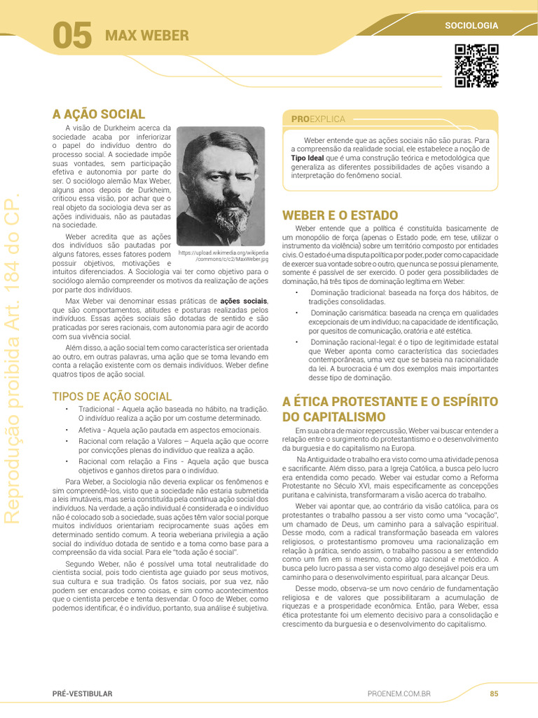 5. Max Weber | PDF