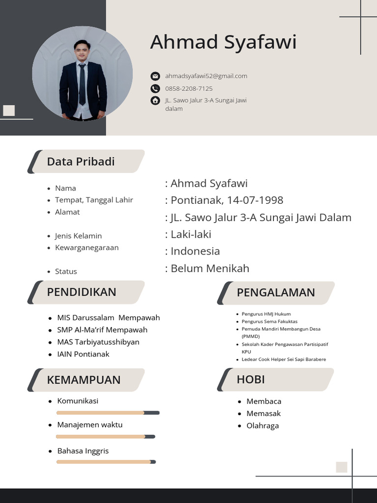 CV Lamar Kerja - Merged | PDF