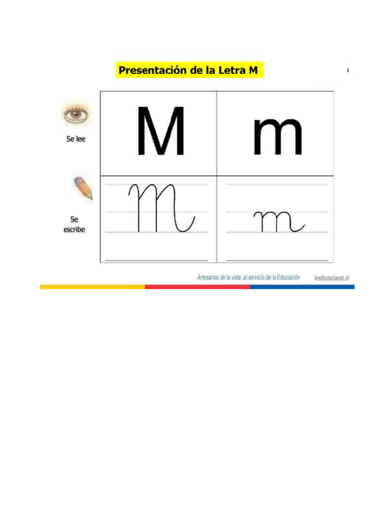 letra m | PDF