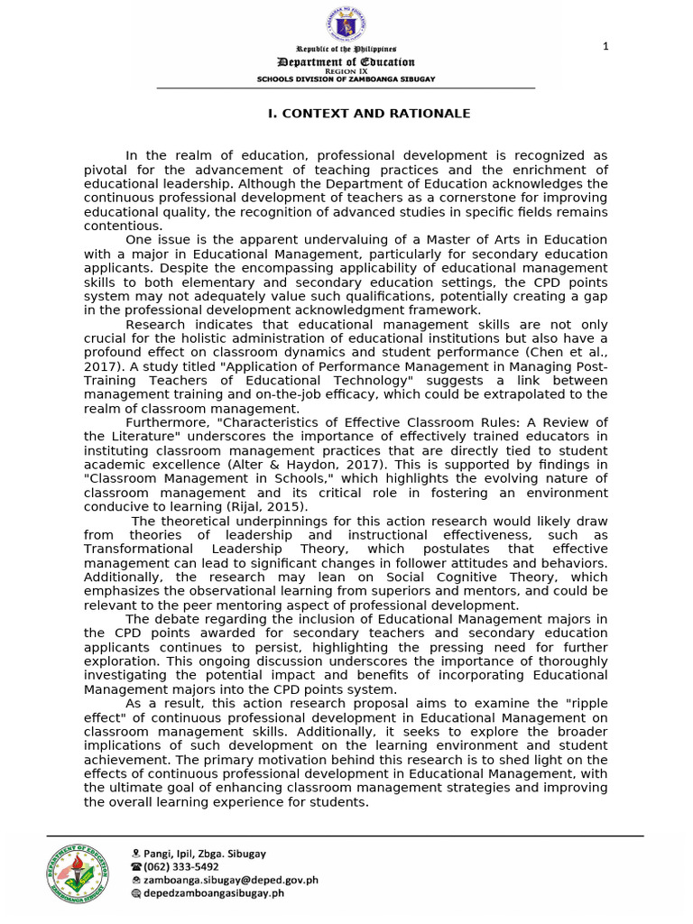 AR I-Proposal CPD | PDF