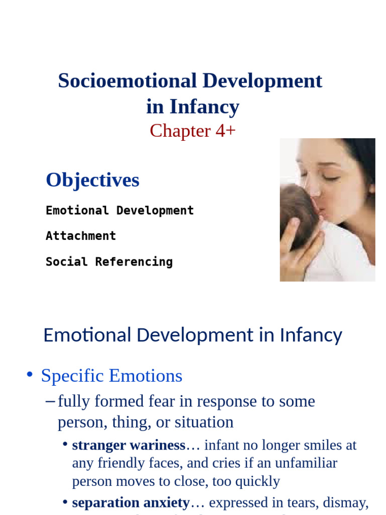 Socioemotional Development in Infancy | PDF