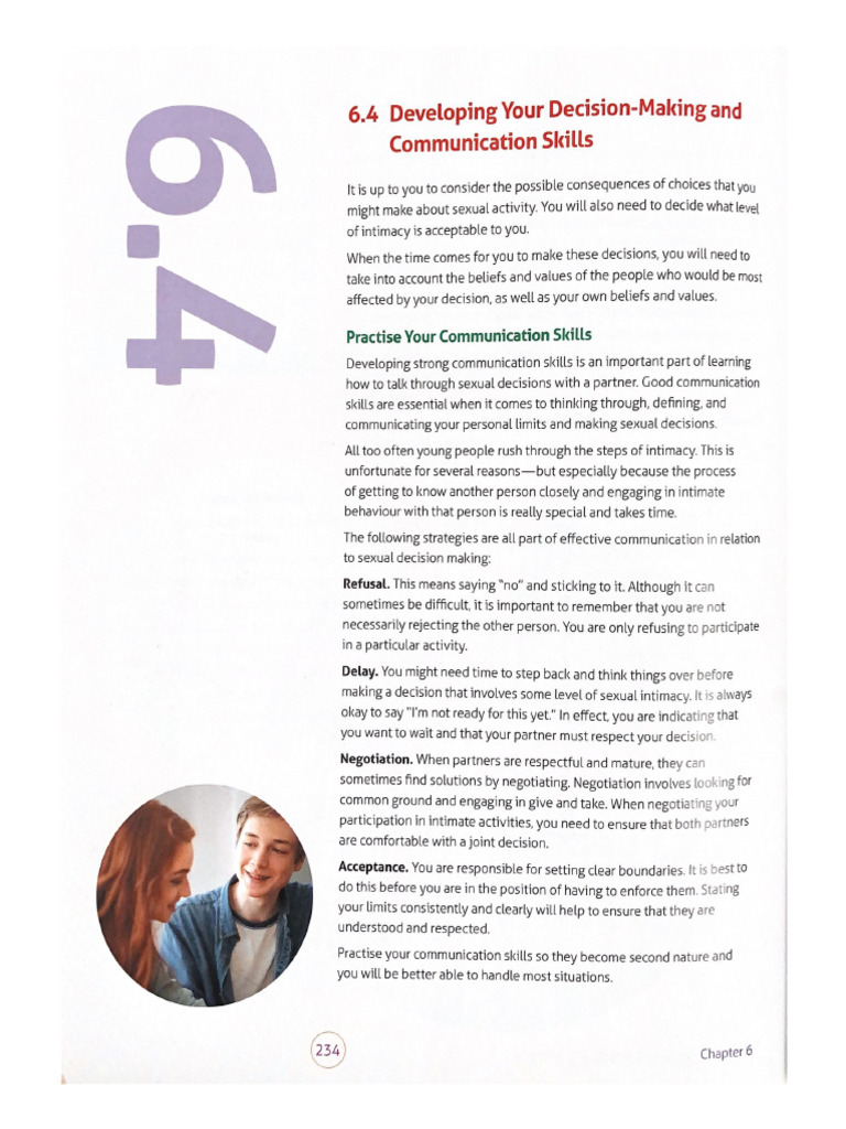 6.4 Developing Your Decision-Making & Communication Skills | PDF