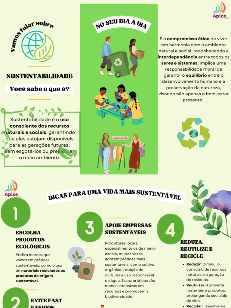 Cartilha Sustentabilidade PDF | PDF