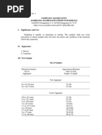 Aggregate Sampling Methods Guide | PDF | Construction Aggregate | Concrete