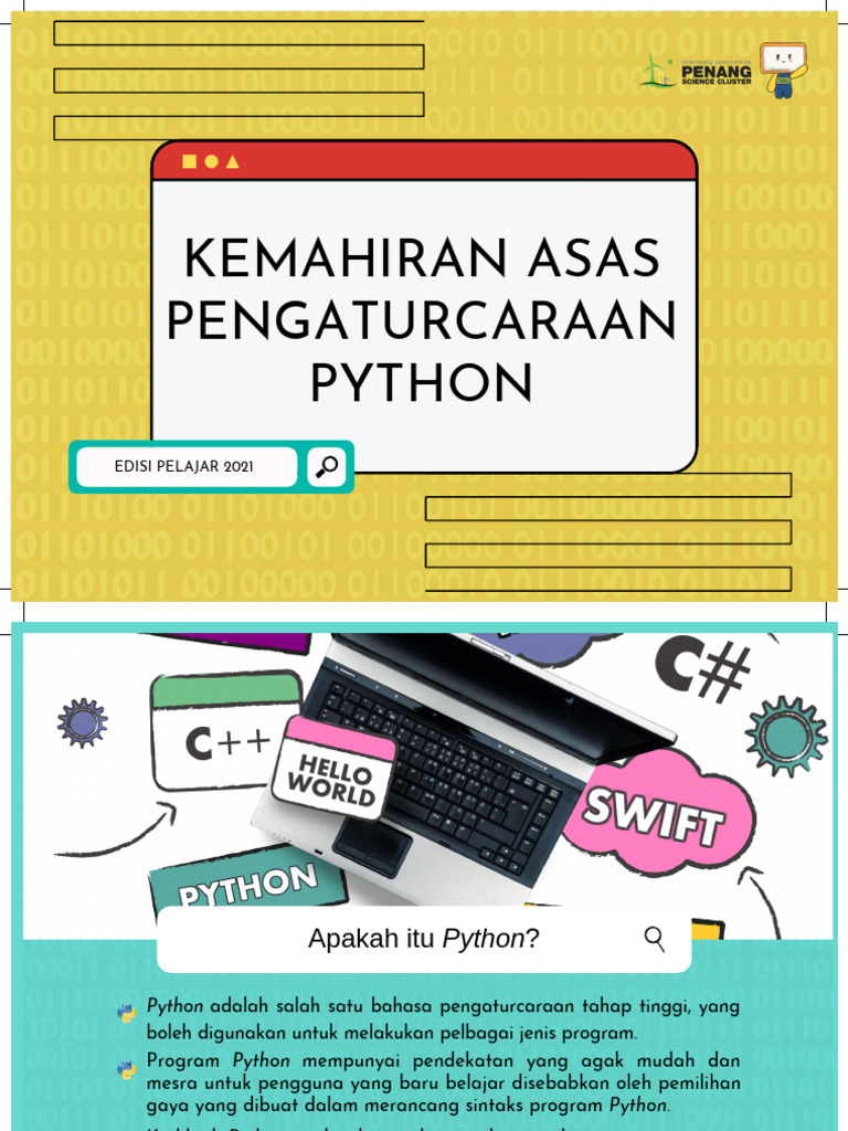 Python Course Student Version (Malay Version) | PDF