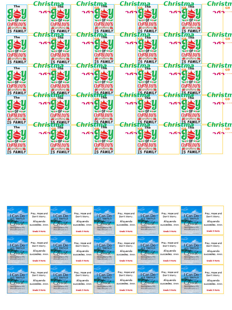 Key Chain Template | PDF