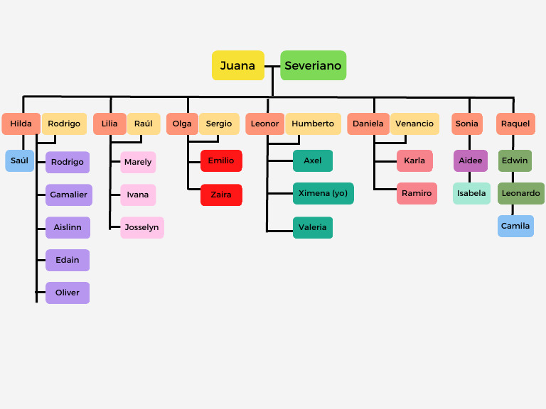 Ã¡rbol Genealã Gico | PDF
