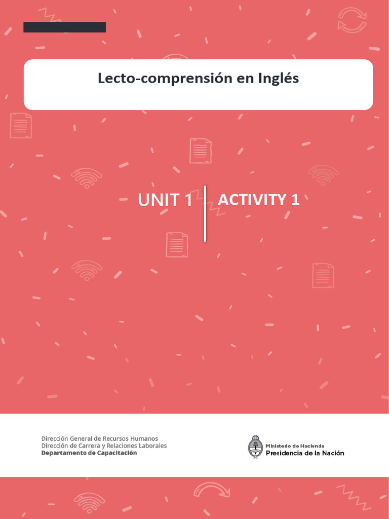 UNIT 1 Activity 1 LC 2023 | PDF