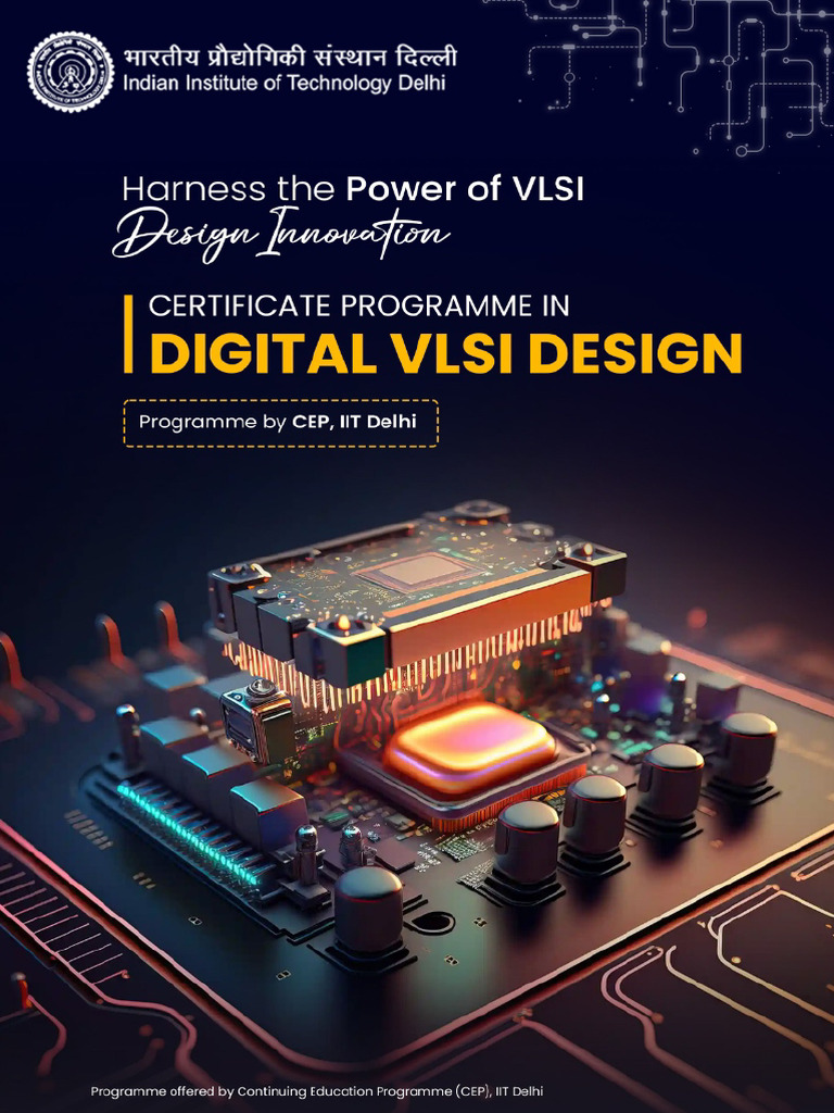 IIT Delhi - VLSI Brochure | PDF