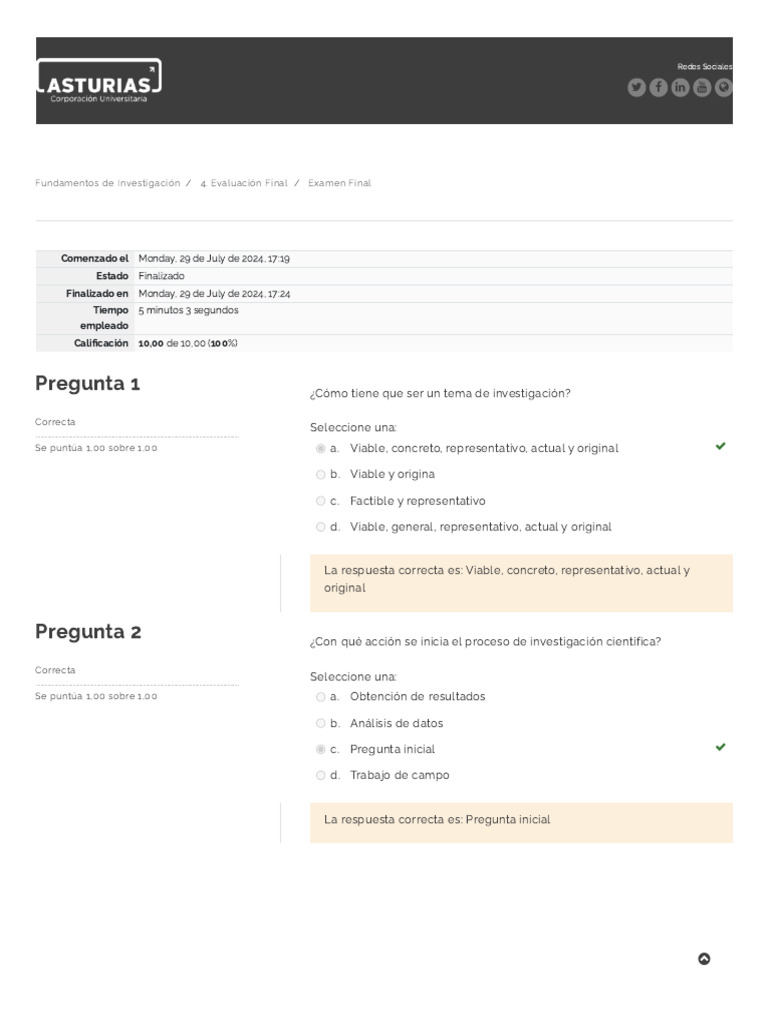 Examen Final_ FUNDAMENTOS DE LA INVESTIGACION | PDF