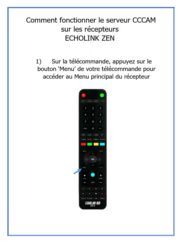 Cccam Echolink Zen FR | PDF