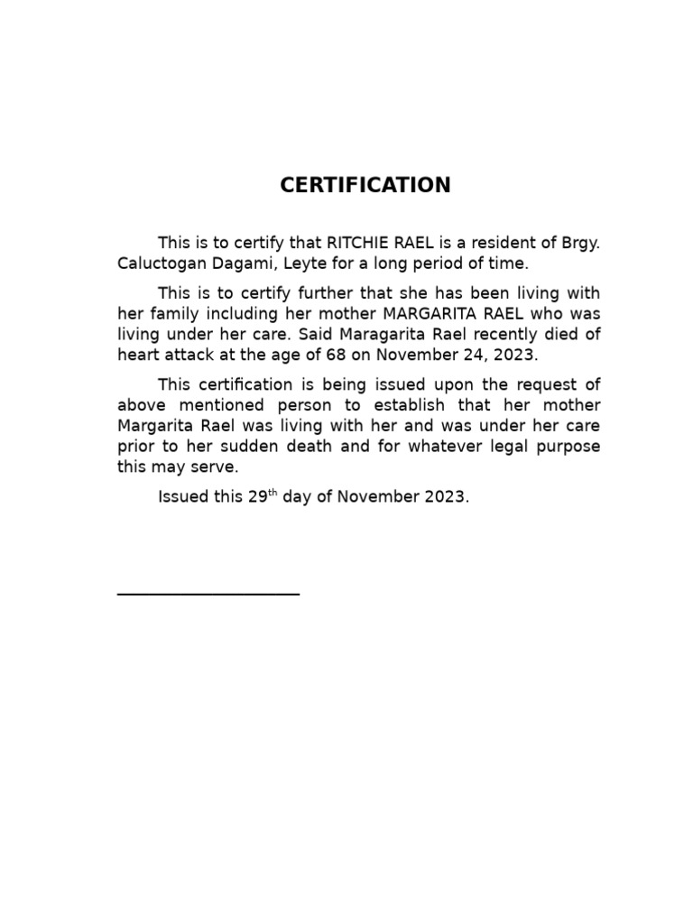 Certification Ritchie | PDF