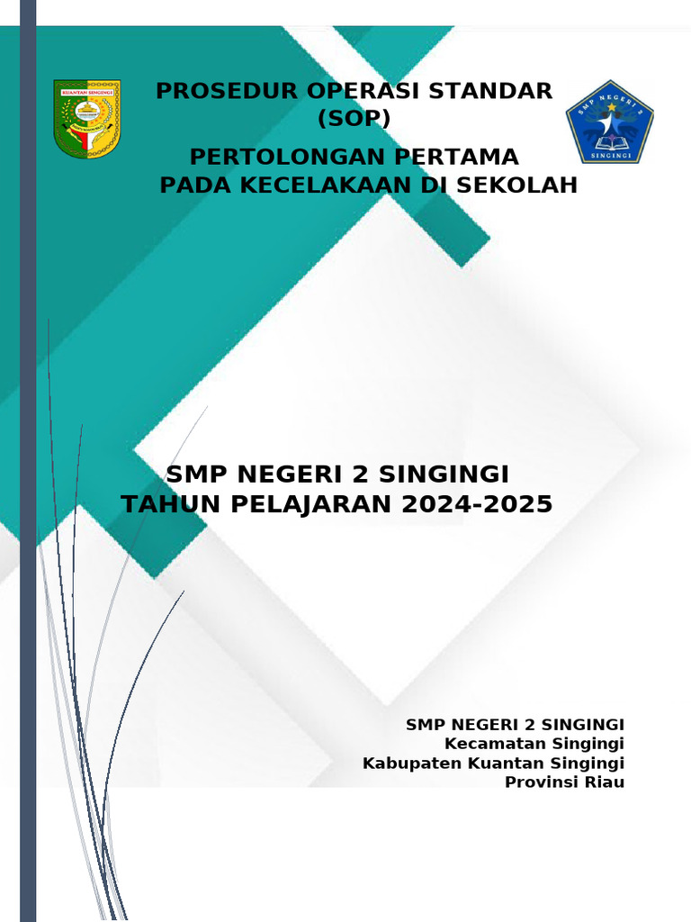 Prosedur Operasi Standar P3K | PDF