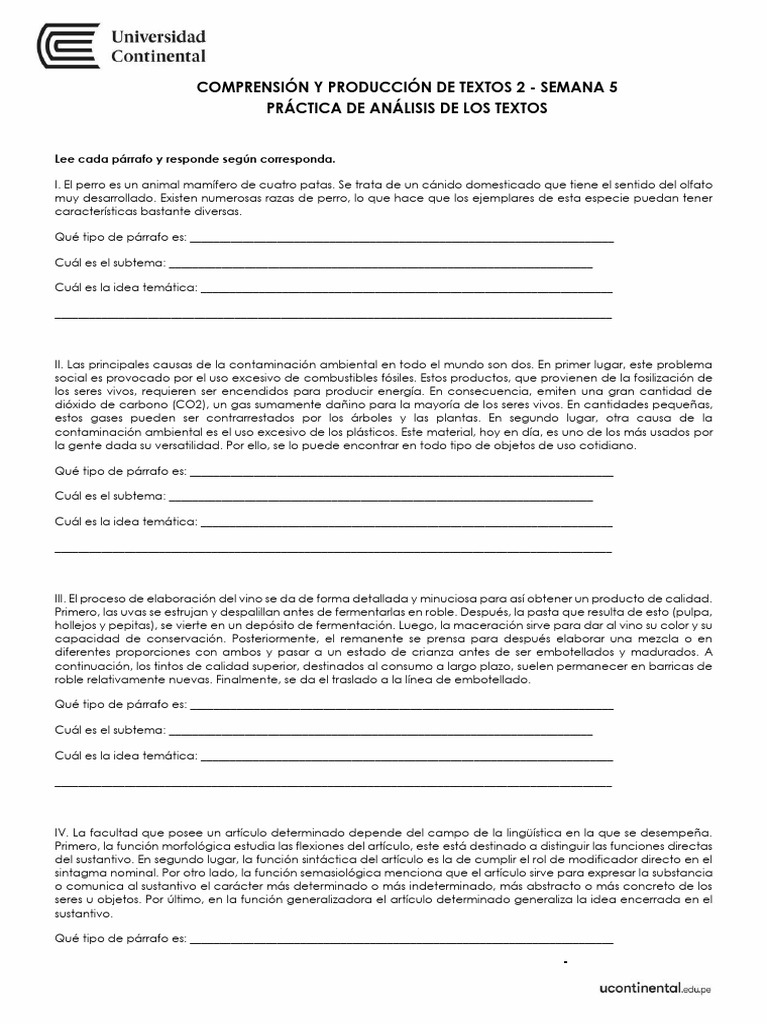 Practica semana 5 | PDF