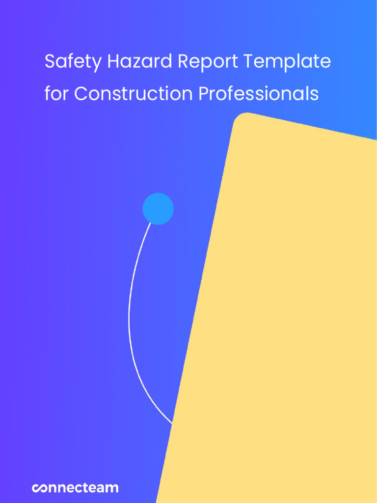 Safety-Hazard-Report-Template-for-Construction-Professionals | PDF