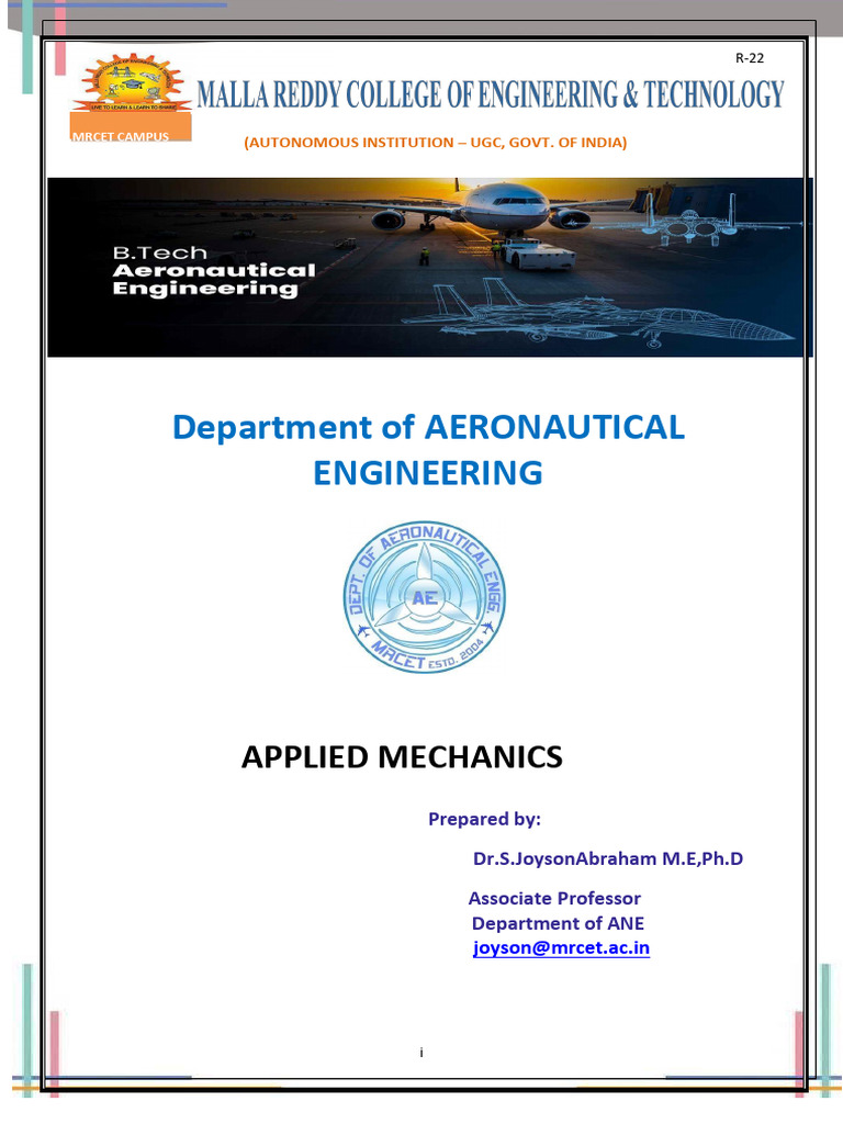Applied Mechanics | PDF