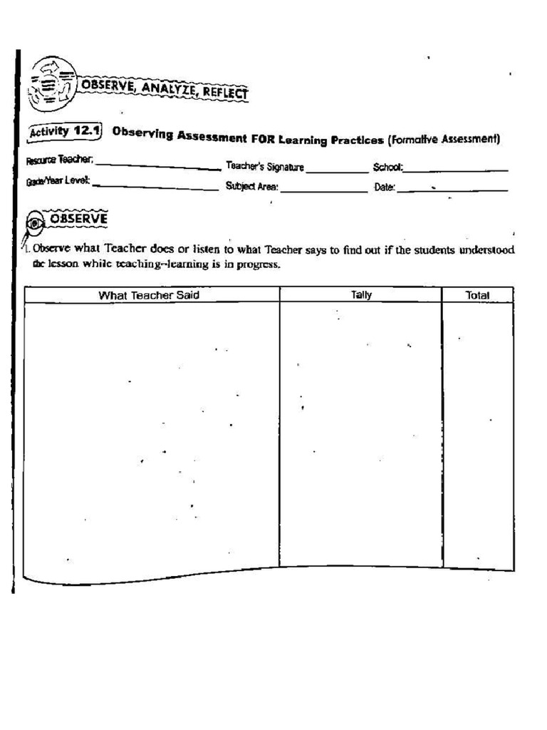 Activity in FS 1 EP 12. | PDF