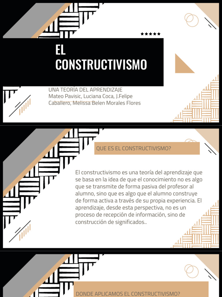 CONSTRUCTIVISMO | PDF