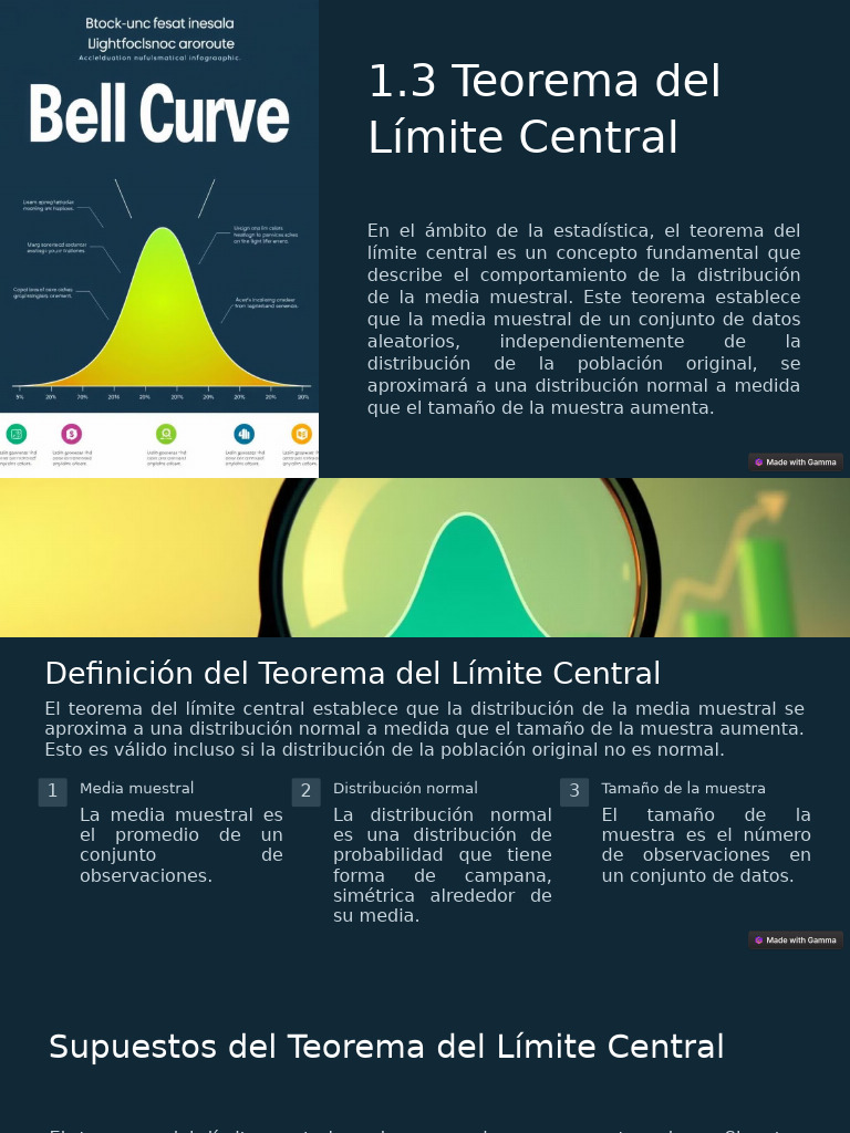 Teorema Del Limite Central | PDF Teorema Del Limite Central | PDF