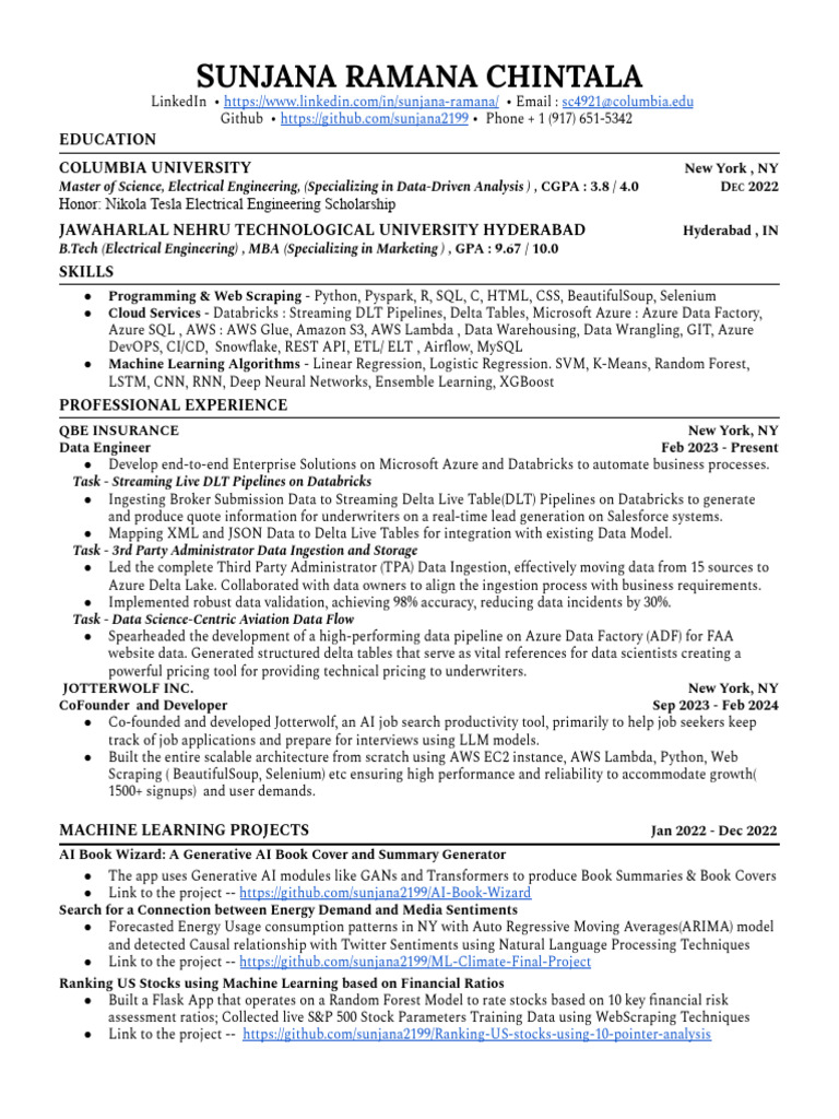 Sunjana_Ramana_Resume.pdf | PDF Sunjana_Ramana_Resume.pdf | PDF