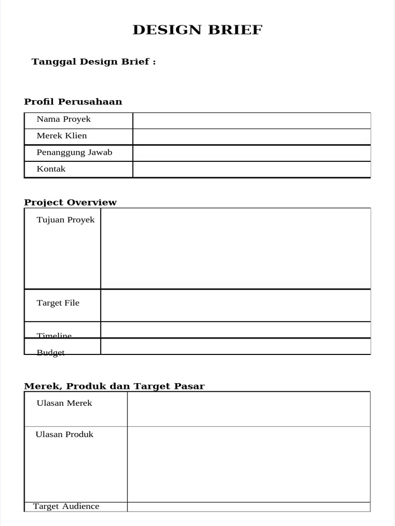 Desain Brief | PDF