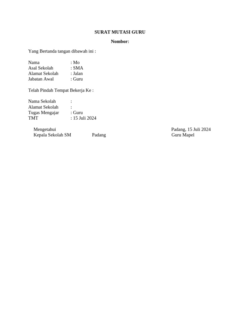 Sura Mutasi Ok | PDF