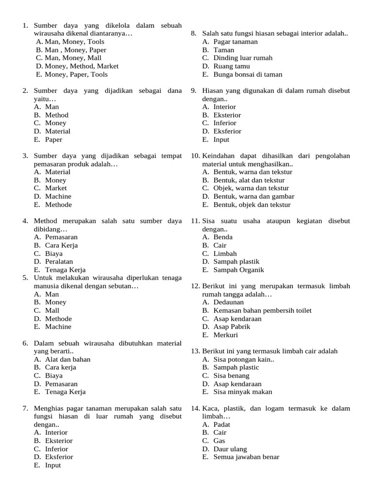 Pkwu Xii | PDF