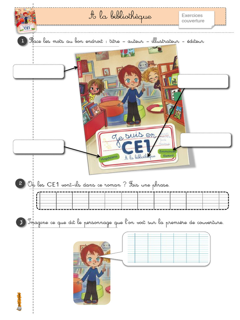 Ex Je Suis en Ce1 Tome 2 Je Suis A La Biblioth | PDF