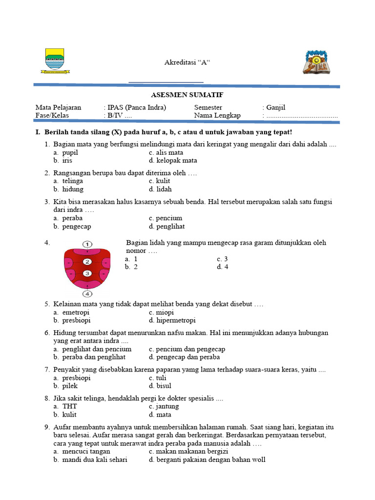 IPAS (Panca Indra) | PDF