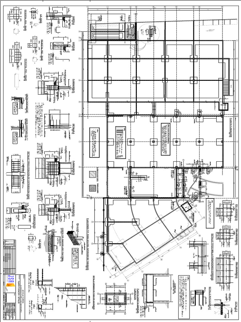 s101 - LF - Planta Fundacion - Detalles | PDF