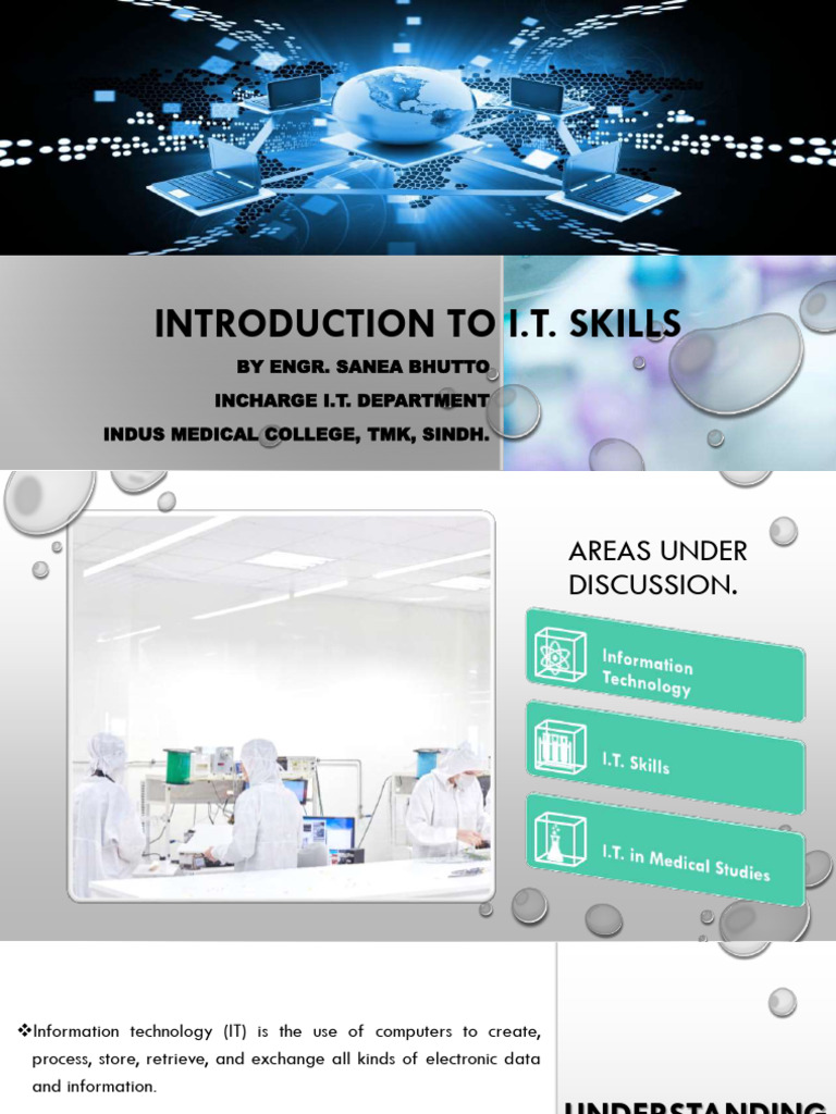 Introduction to I.T. Skills | PDF
